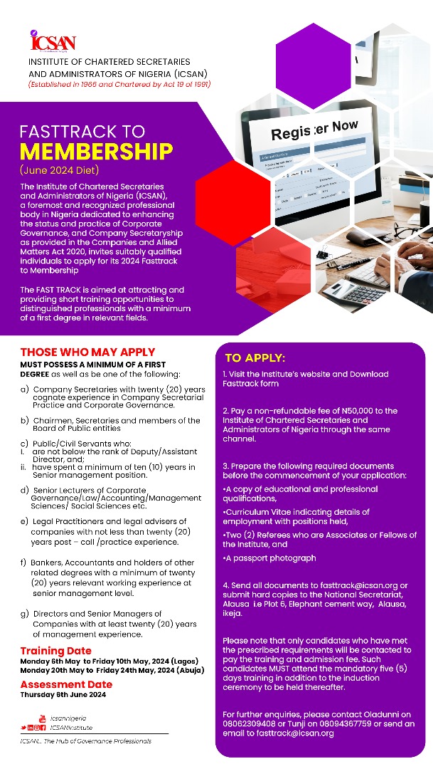 ICSAN Fasttrack – ICSAN